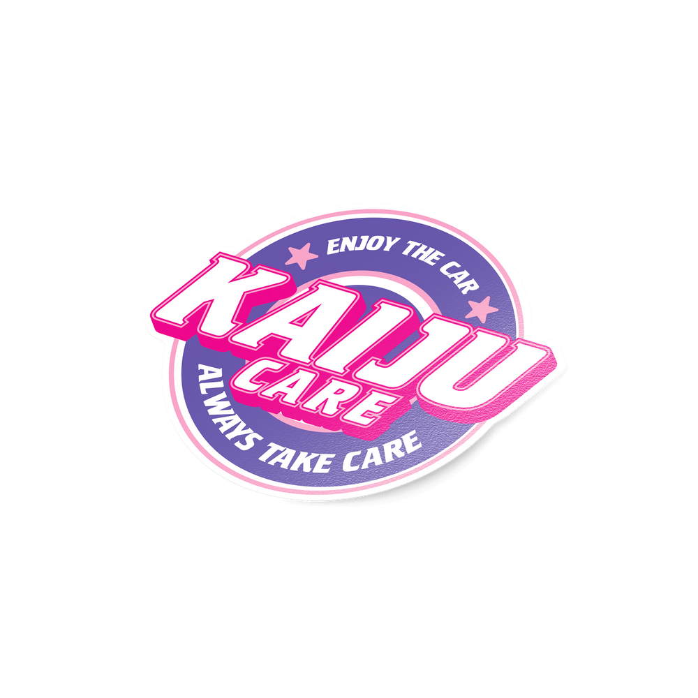 Super Autobacs Kaiju Care Slap Sticker